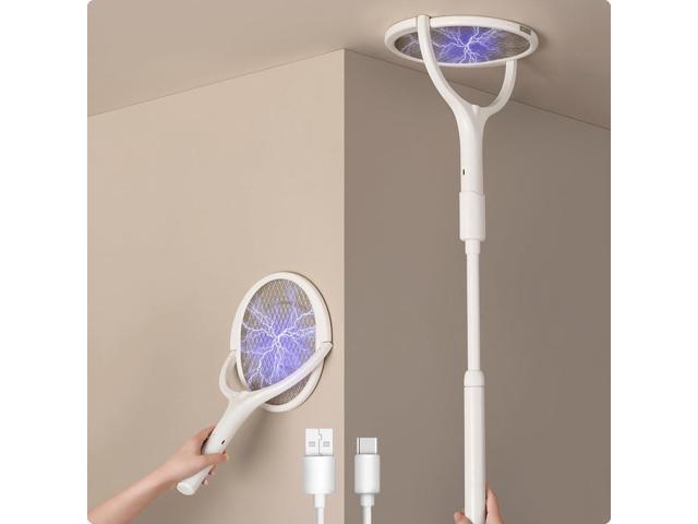 Click here for 2-Pack GeckoMan Rotating Head Electric Fly Swatter... prices