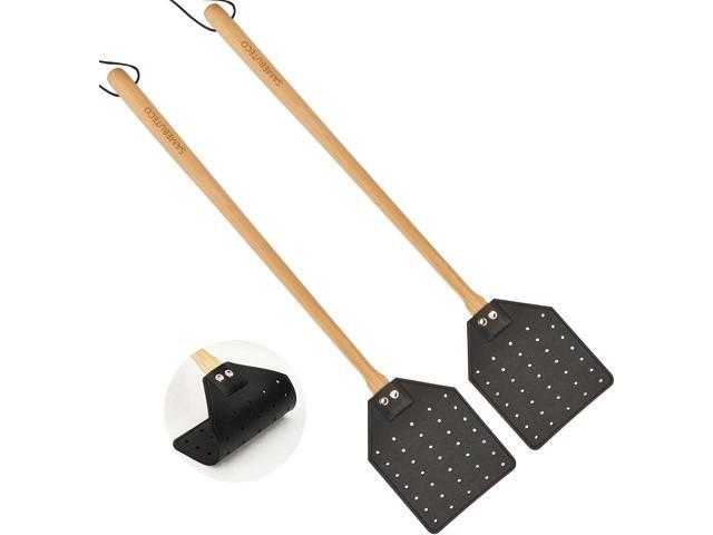 Click here for Leather Fly Swatter Black Effective Insects Catche... prices