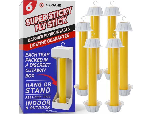 Click here for Fly Stick Sticky Fly Traps for Indoors Outdoor 6pk... prices