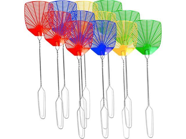 Click here for PIC Wire Metal Handle Fly Swatters (Colors May Var... prices