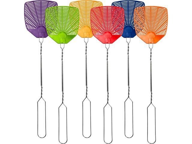 Click here for Bug & Fly Swatter Braided Metal Handle 6 Pack Fly... prices