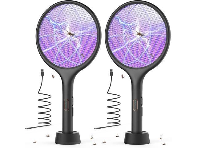 Click here for YISSVIC Electric Fly Swatter 4000V Bug Zapper Rack... prices