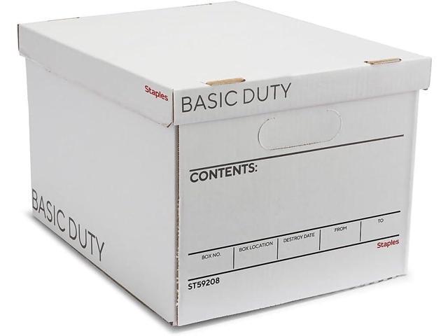 Click here for STAPLES Storage & Filing Box  Heavy-Duty with Hand... prices