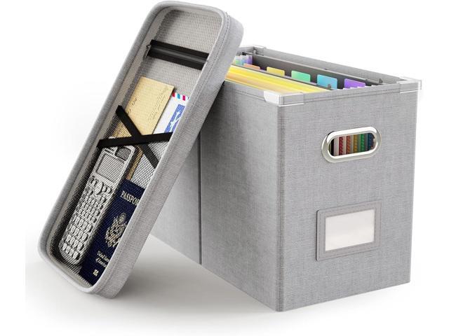 Click here for Oterri File Organizer with Lid  Hanging Filing Box... prices