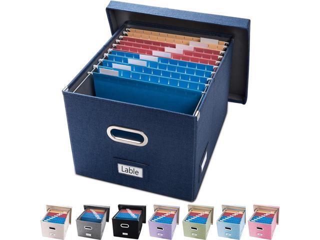Click here for PRANDOM File Organizer Box - Set of 1 Collapsible... prices