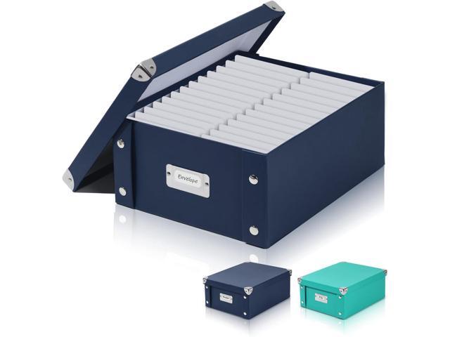Click here for DLUGOPIS Checks Storage Box with Lid Document Boxe... prices