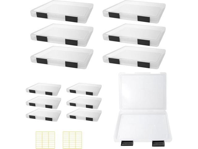 Click here for 12 Pcs Clear A4 A5 File Box Document Plastic Stora... prices