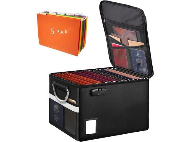 Click here for Fireproof Document Box With 5 Pack Hanging File Fo... prices