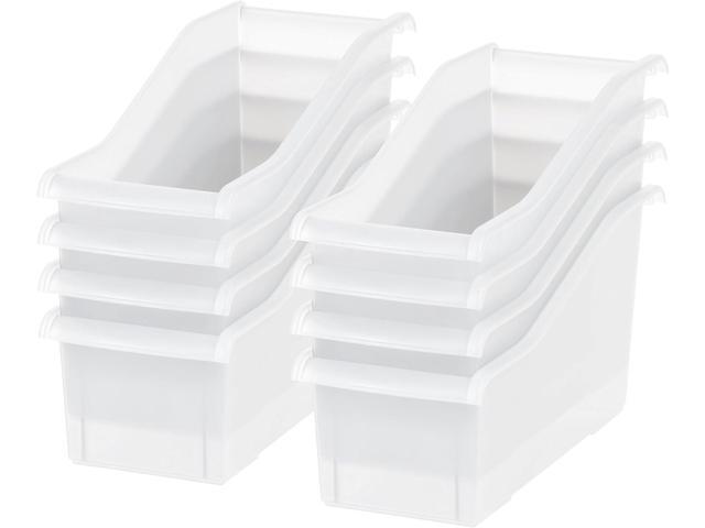 Click here for IRIS USA Plastic Book Bin Magazine Holder  8-Pack... prices