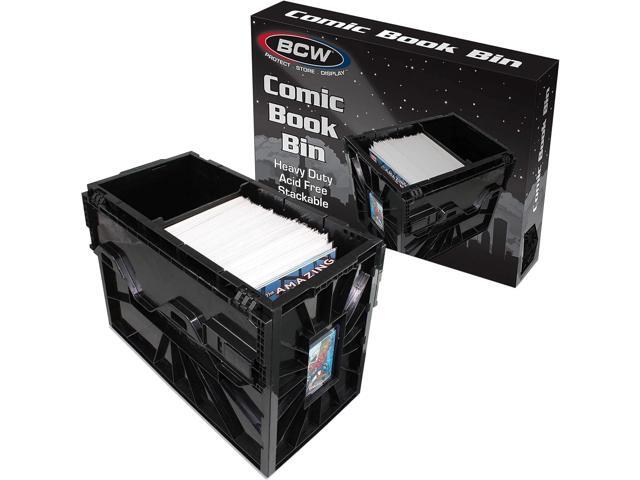 Click here for BCW Comic Bin  Black - Holds 150 Comics  Acid Free... prices