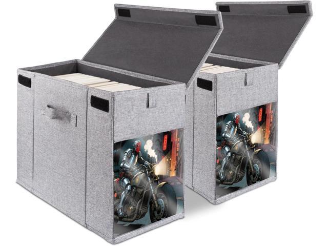 Click here for 2 Pack Comic Book Storage Box with Lid for Modern... prices