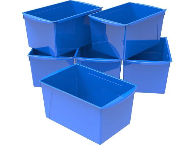 Click here for Storex Extra-Large Book Bin  Interlocking Plastic... prices