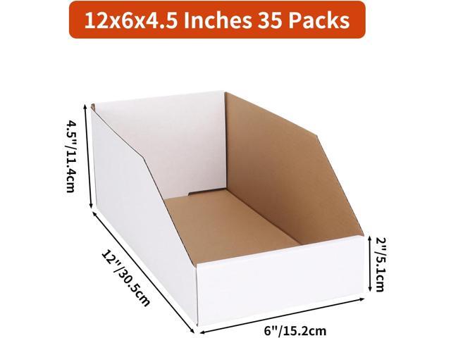 Click here for ZBEIVAN Cardboard Storage Bins Boxes 35 Packs 12x6... prices