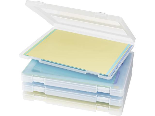 Click here for Denkee 4 Pack A4 Paper Organizer Box  Plastic Scra... prices