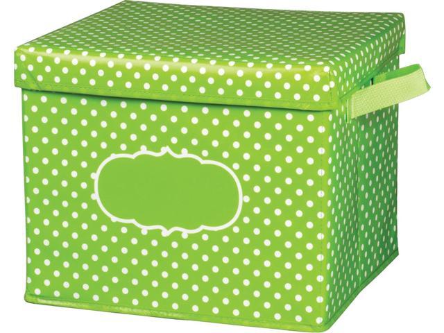 Click here for Teacher Created Resources Lime Polka Dots Storage... prices