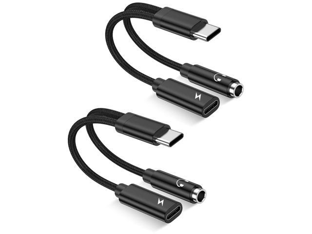 Click here for 2Pack 2 in 1 USB C to 3.5mm Aux Adapter  Android D... prices