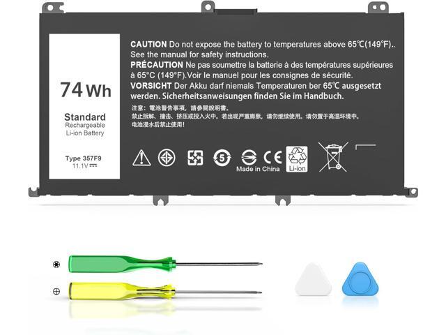 Click here for 74Wh 357F9 Laptop Battery Compatible with Dell ins... prices