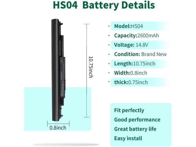 Click here for 807956-001 HS03 HS04 Battery for HP Pavilion 15-BA... prices