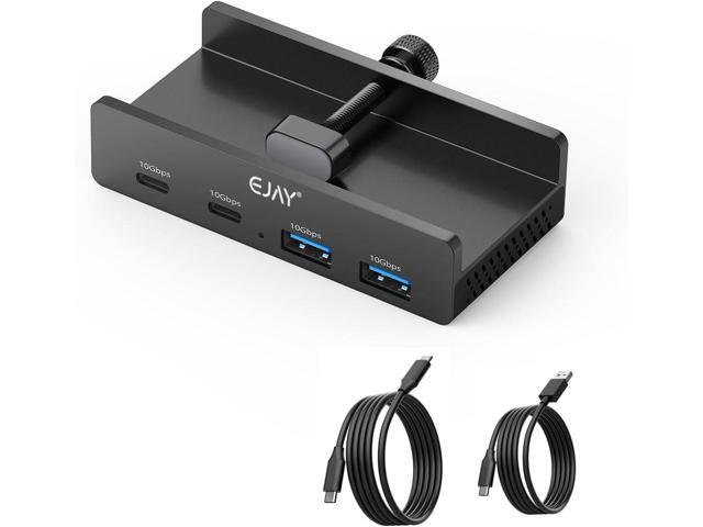 Click here for EJAY 4Ports 10Gbps USB-C HUB USB3.2 Clamp USB HUB... prices
