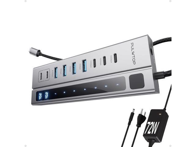 Click here for Powered USB C Hub  PULWTOP 11-in-1 Power Hub with... prices