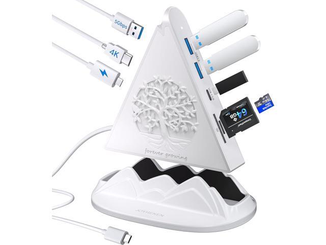 Click here for USB C Hub  White 8 in 1 USB C Hub Multiport Adapte... prices