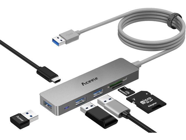 Click here for Aceele 5Gbps USB 3.0 Hub  6 in 1 Ultra Slim Data U... prices