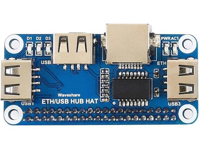Click here for Waveshare Ethernet/USB HUB HAT  Compatible with Ra... prices
