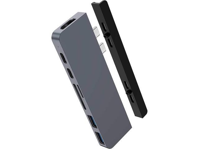 Click here for Hyper - New HyperDrive Duo 7-in-2 Hub - USB-C for... prices
