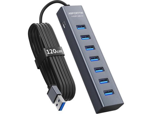 Click here for 4Ft 7-Port USB 3.0 Hub for Desktop - Aluminium USB... prices