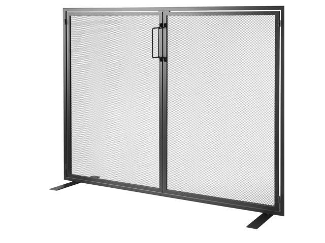 Click here for VEVOR Fireplace Screen 1 Panel with Door  Sturdy I... prices