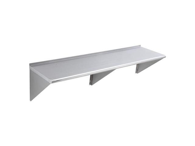 Click here for 18 x 72 Stainless Steel Shelf  Wall Mounted Floati... prices