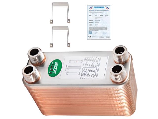 Click here for Heat Exchanger 3x7.5 40 Plates Brazed Plate Heat E... prices