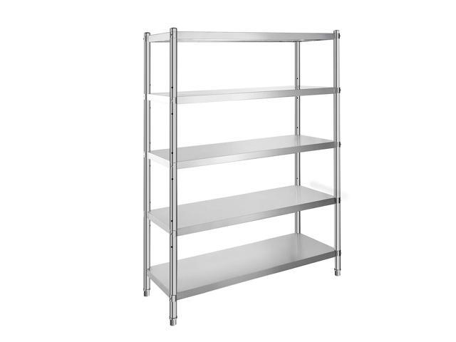 Click here for Stainless Steel Shelves 48x18.5 Inch 5 Tier Adjust... prices