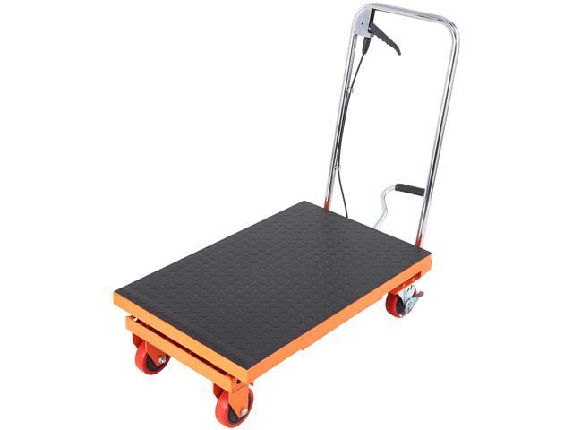 Click here for VEVOR Hydraulic Lift Table Cart  500lbs Capacity 2... prices