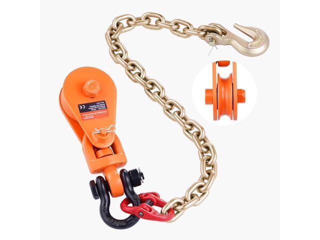 Click here for 2 Ton Snatch Block with G80 Chain  Swivel Shackle... prices