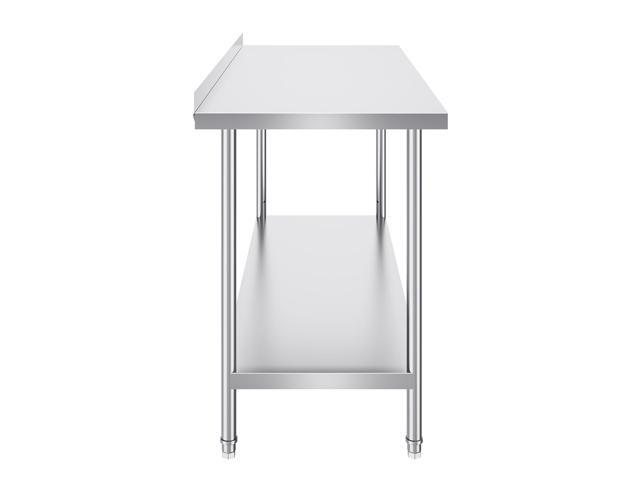 Click here for VEVOR 24 x 60 x 36 Inch Stainless Steel Work Table... prices