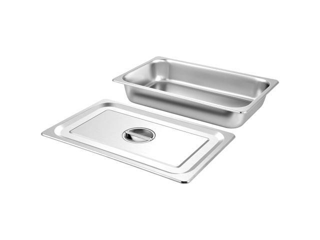 Click here for 4 Pack Steam Table Pans 20.9 x 12.8 x 3.9 Inch Dee... prices