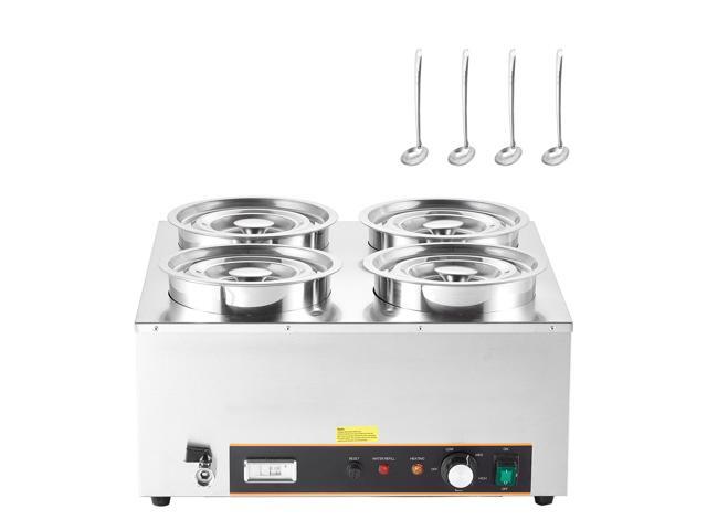 Click here for Commercial Soup Warmer Soup Station with 4*6.34Qt... prices