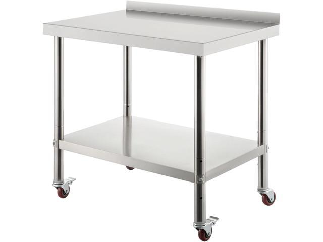 Click here for VEVOR Stainless Steel Prep Table  30 x 24 x 35 Inc... prices