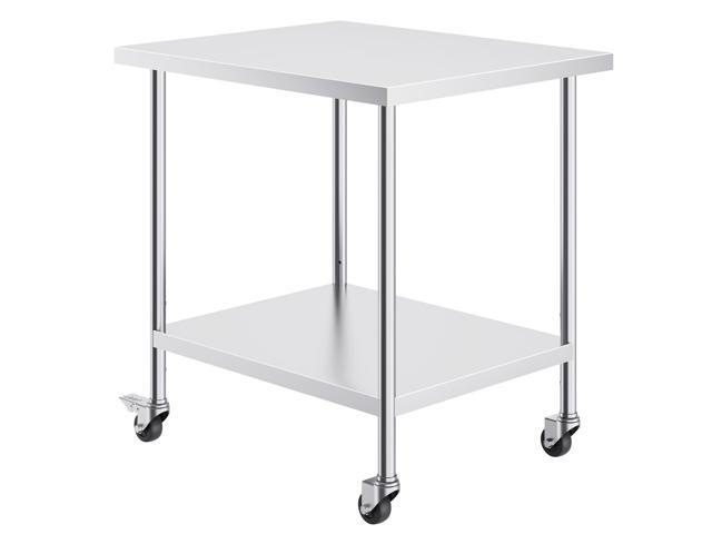 Click here for VEVOR Stainless Steel Work Table 30 x 18 x 38 Inch... prices