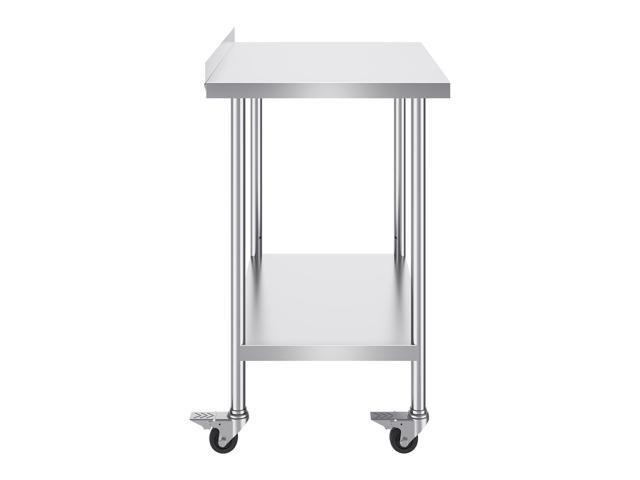 Click here for VEVOR 24 x 36 x 40 Inch Stainless Steel Work Table... prices