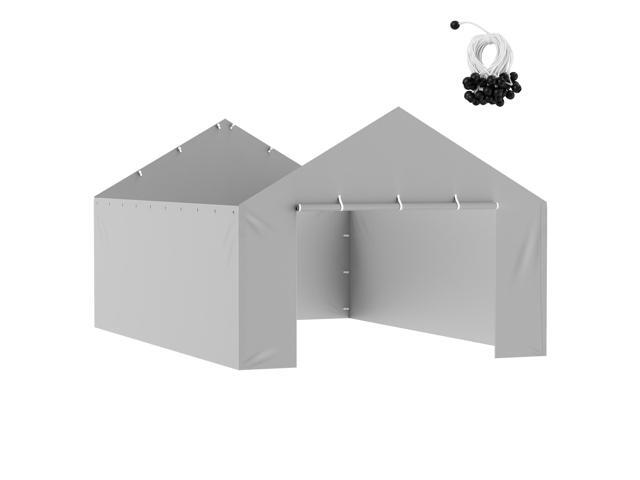 Click here for Carport Replacement Canopy Cover Side Wall 13 x 20... prices