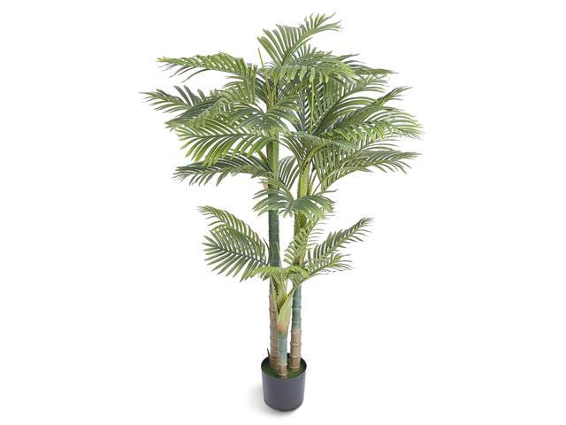 Click here for Artificial Gold Cane Palm Tree  6.5 FT Tall Faux P... prices