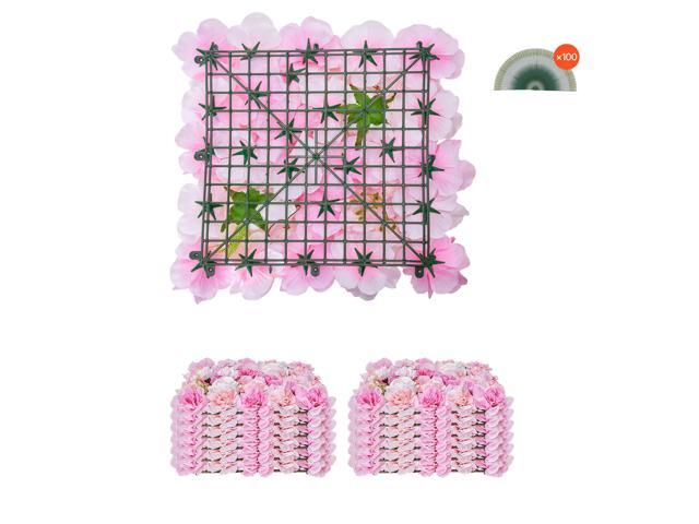 Click here for VEVOR 3D Flower Wall Panel 12 PCS 15x15 in Artific... prices