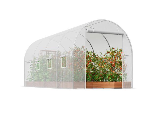 Click here for Walk-in Tunnel Greenhouse  14.6x6.4x6.3 ft Hoop Ho... prices