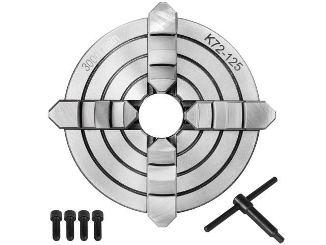 Click here for K72-125 Lathe Chuck  5 Inch  4-Jaw  Independent Me... prices