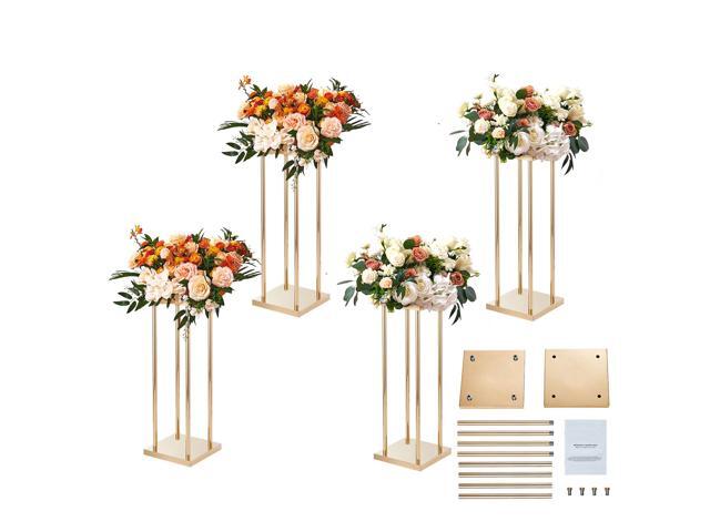 Click here for 4PCS Gold Metal Column Wedding Flower Stand  23.6i... prices