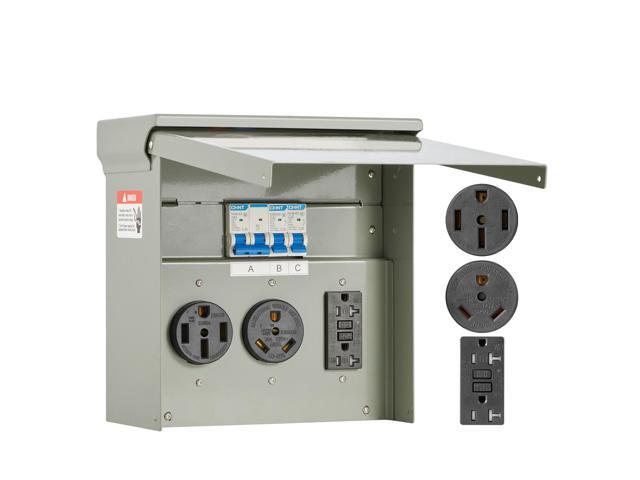 Click here for Temporary Power Outlet Panel  20 30 50 Amp  RV EV... prices