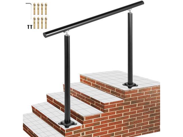 Click here for Outdoor Stair Railing Kit  4 FT Handrails 1-4 Step... prices