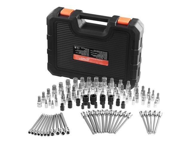 Click here for VEVOR Bit Socket Set 107-Piece SAE and Metric Hex/... prices